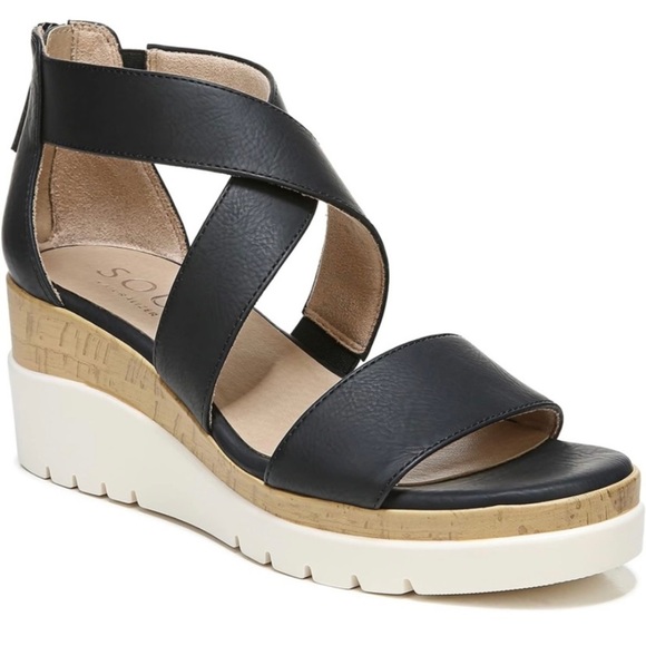 SOUL Naturalizer | Shoes | Naturalizer Soul Goodtimes Wedge Sandal Size ...